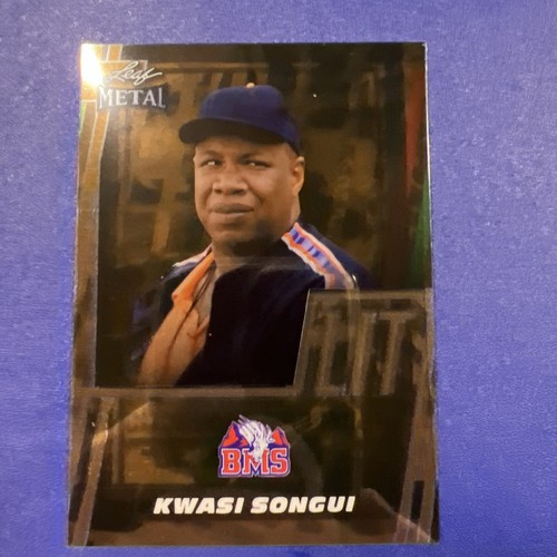 2024 Leaf Metal Proof 1/1 BMS Kwasi Songui blue mountain state | eBay