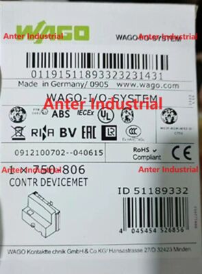 New WAGO 750-806 PLC Module In Box #AT | eBay