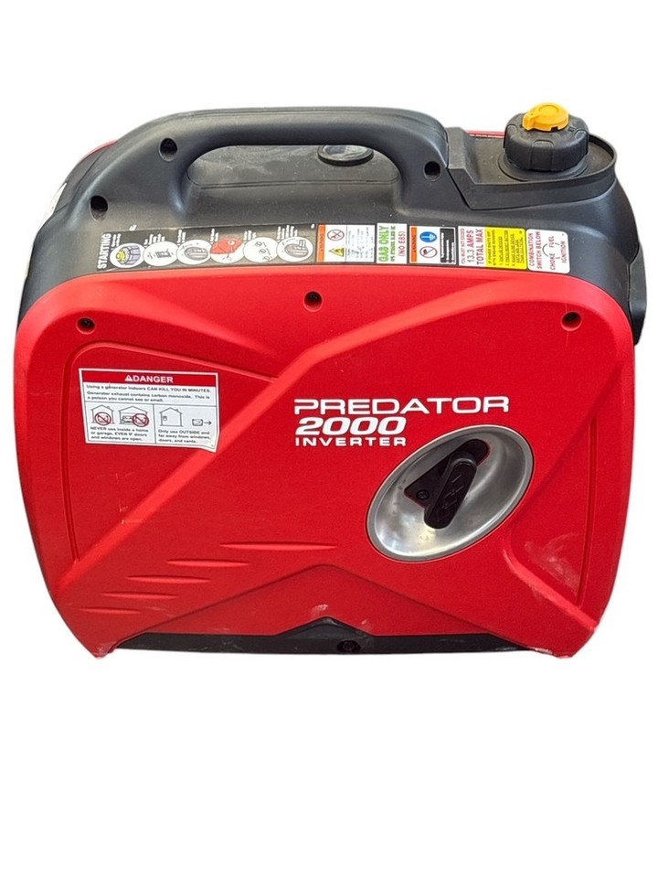 PREDATOR 2000 Watt SUPER QUIET Inverter Generator with CO SECURE ...