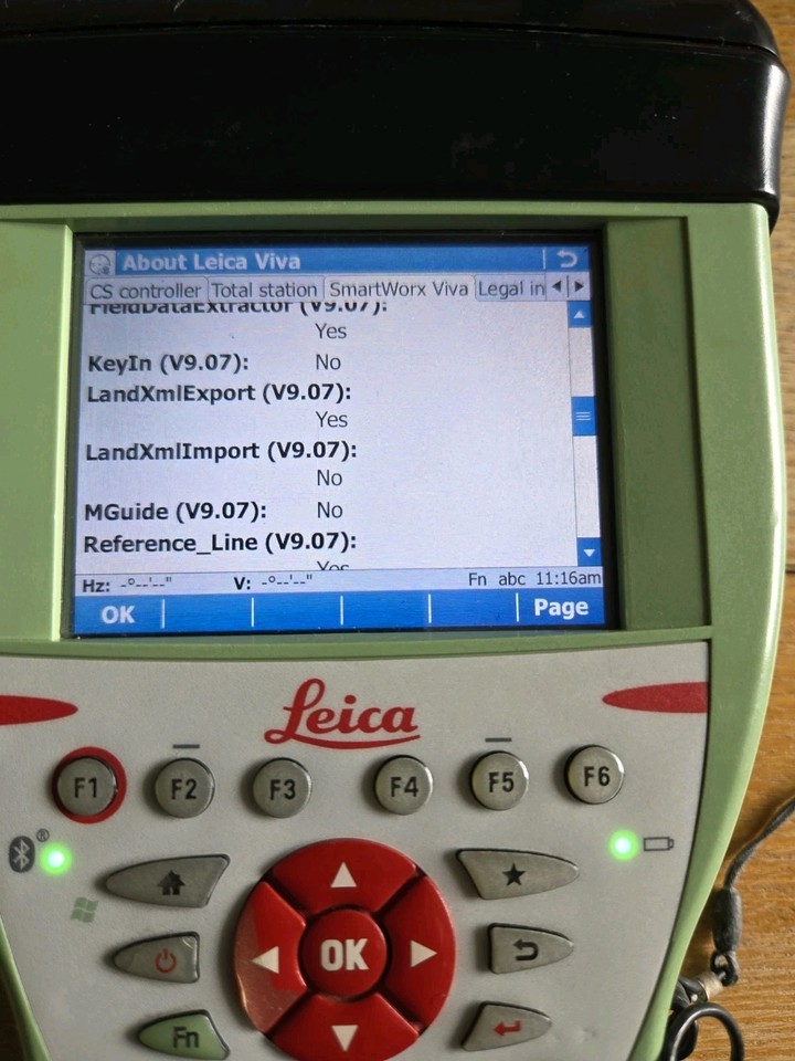Leica CS15 3.5G + CTR17 LRBController for GS+TS Viva 9.07 RefLine pn ...