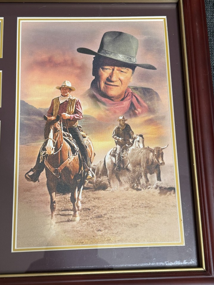 John Wayne Life and Legacy Limited Edition Framed Print The Bradford ...