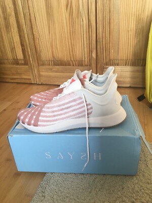 SAYSH ONE Allyson Felix Shoes Athletic Sneakers Heather Rose Size 9.5 ...