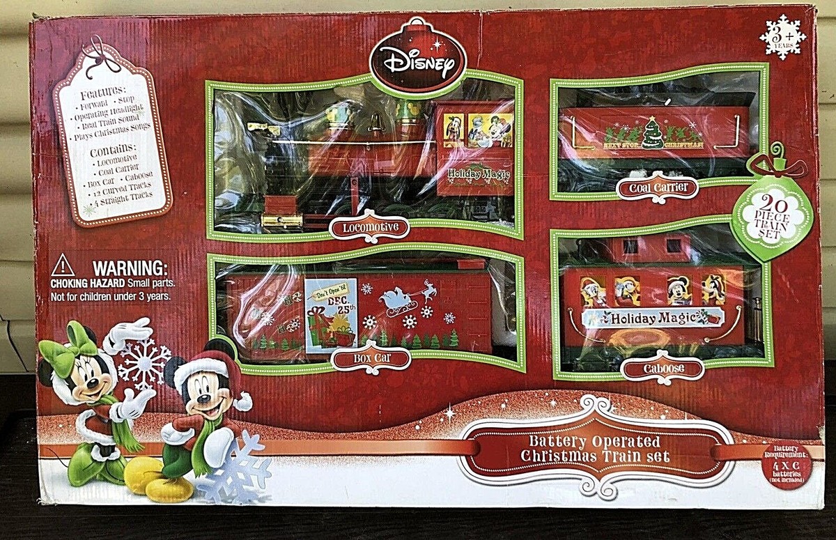 Mickey Mouse Christmas Train Set Amazon