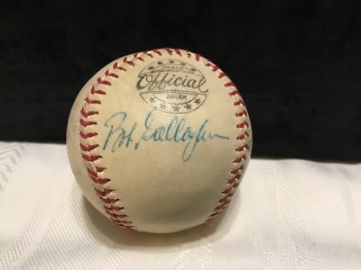 MLB BILL GALLAGHER & GREG GROSS Autograph on Vintage Astro’s Baseball ...