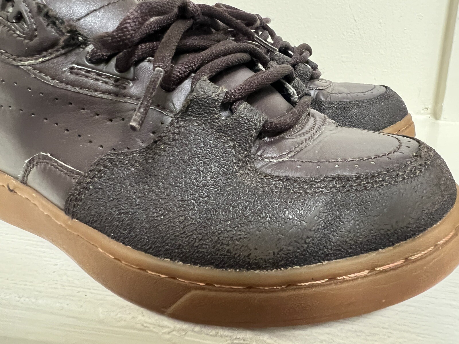 Rare Vans Geoff Rowley Shams Brown Gum 9.5 Skate Shoe… - Gem