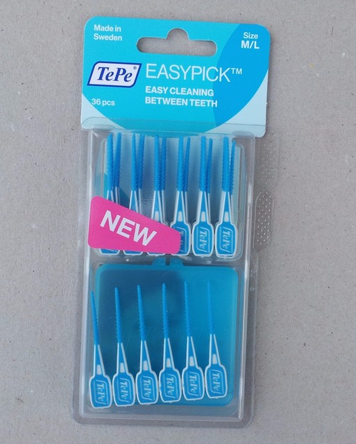 TePe Easy Pick Interdental Brush Blue Size M/l 36pcs for sale online | eBay