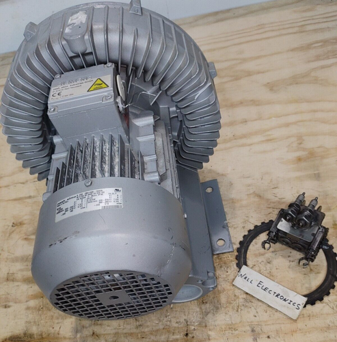 Nash Elmo G_200 Siemens 2BH1500-7AH26 Ring Compressor =New Old Stock= D ...