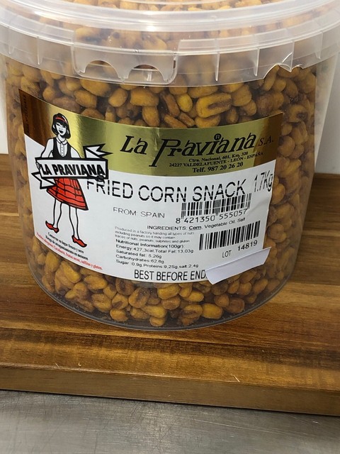 Kikos Pequenos 2 X 1kg Roasted & Seasoned Corn Kernels Spanish Bar ...