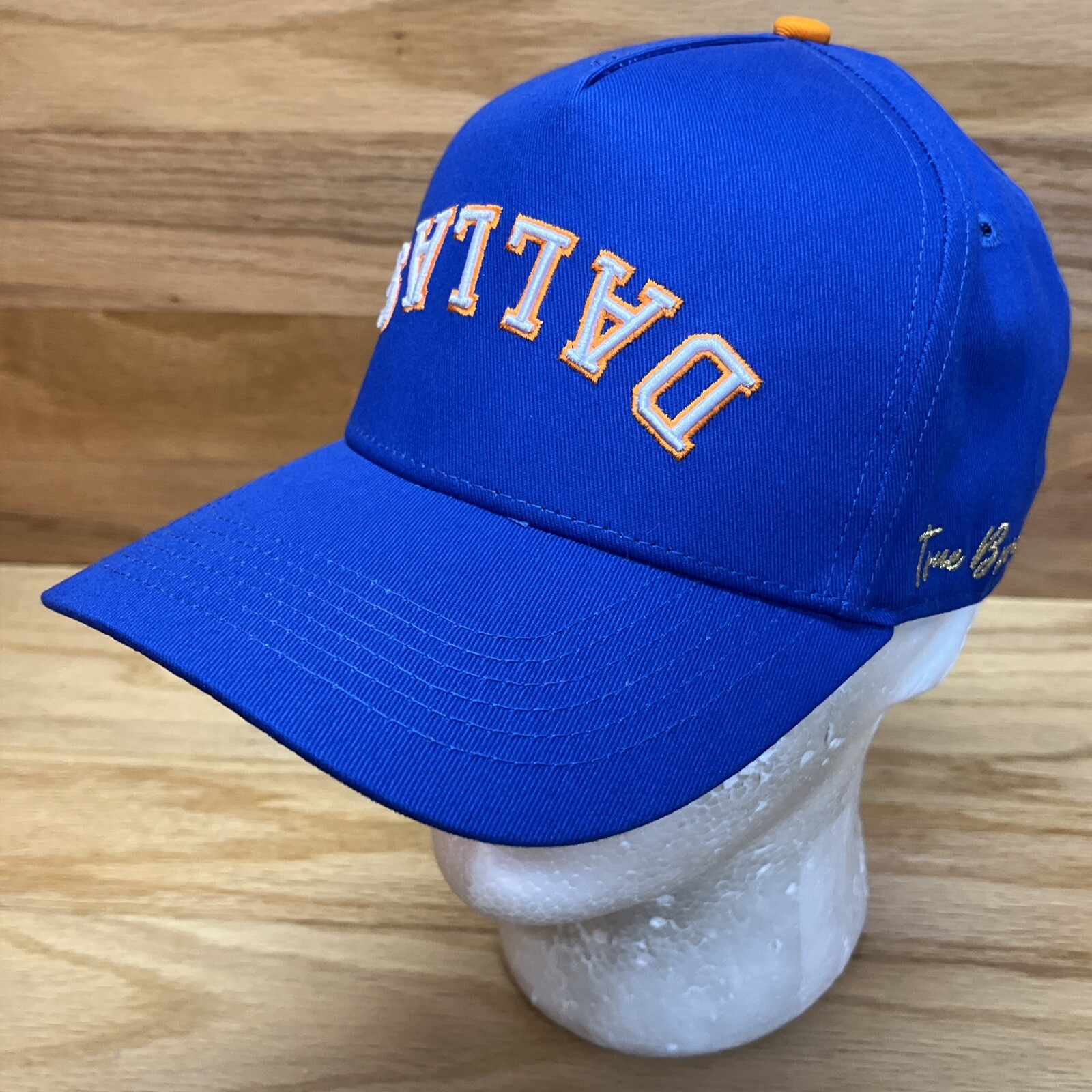 True Brvnd Dallas Dave And Busters Collab Hat Blue Or… - Gem