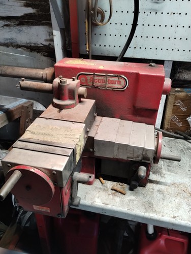 accu- turn drum and rotor brake lathe with stand | eBay