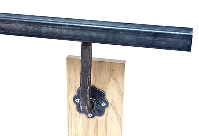 CLEARANCE Steel Hammered Handrail Bracket - Weld on or Screw Fixing ...
