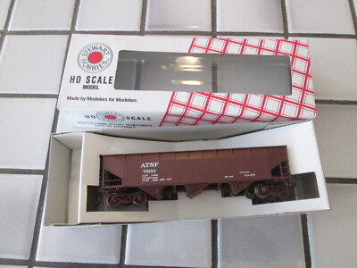stewart ATSF hopper car with coal load HO scale | eBay