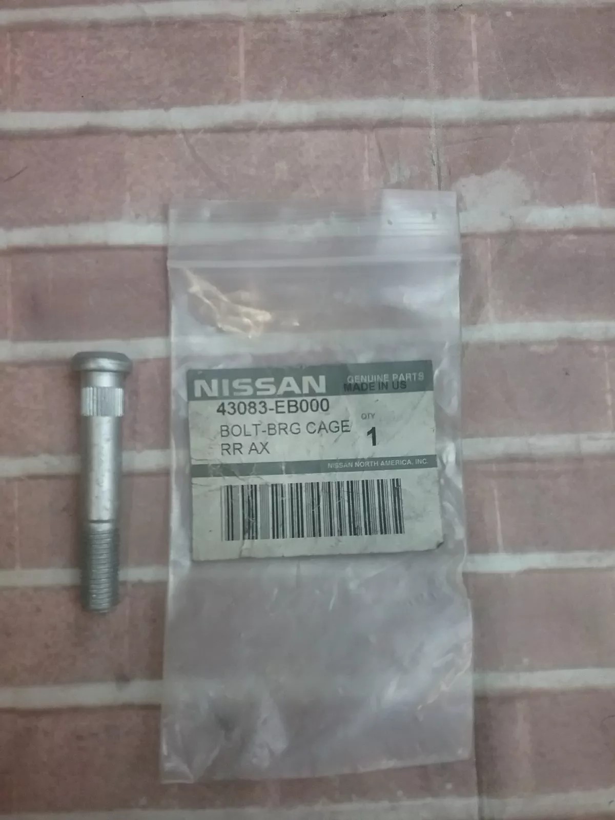 Genuine Nissan Bolt 43083-EB000 | eBay