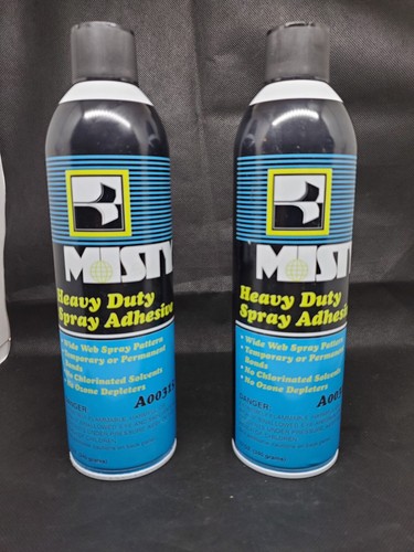 Misty A00315 Heavy Duty Spray Adhesive - 12 Oz. for sale online | eBay
