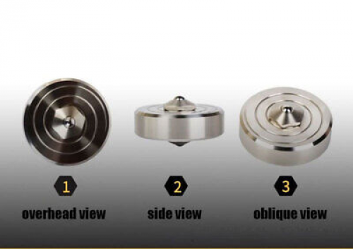 EDC Double-sided Water Ripples Fidget Spinner ADHD Toys Anxiety Stress ...