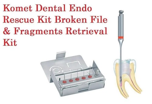 Komet Endo Rescue retrieval broken file Dental kit | eBay
