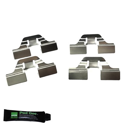 REAR BRAKE PAD FITTING KIT ANTI RATTLE SHIMS FITS: RENAULT MODUS 04-17 ...