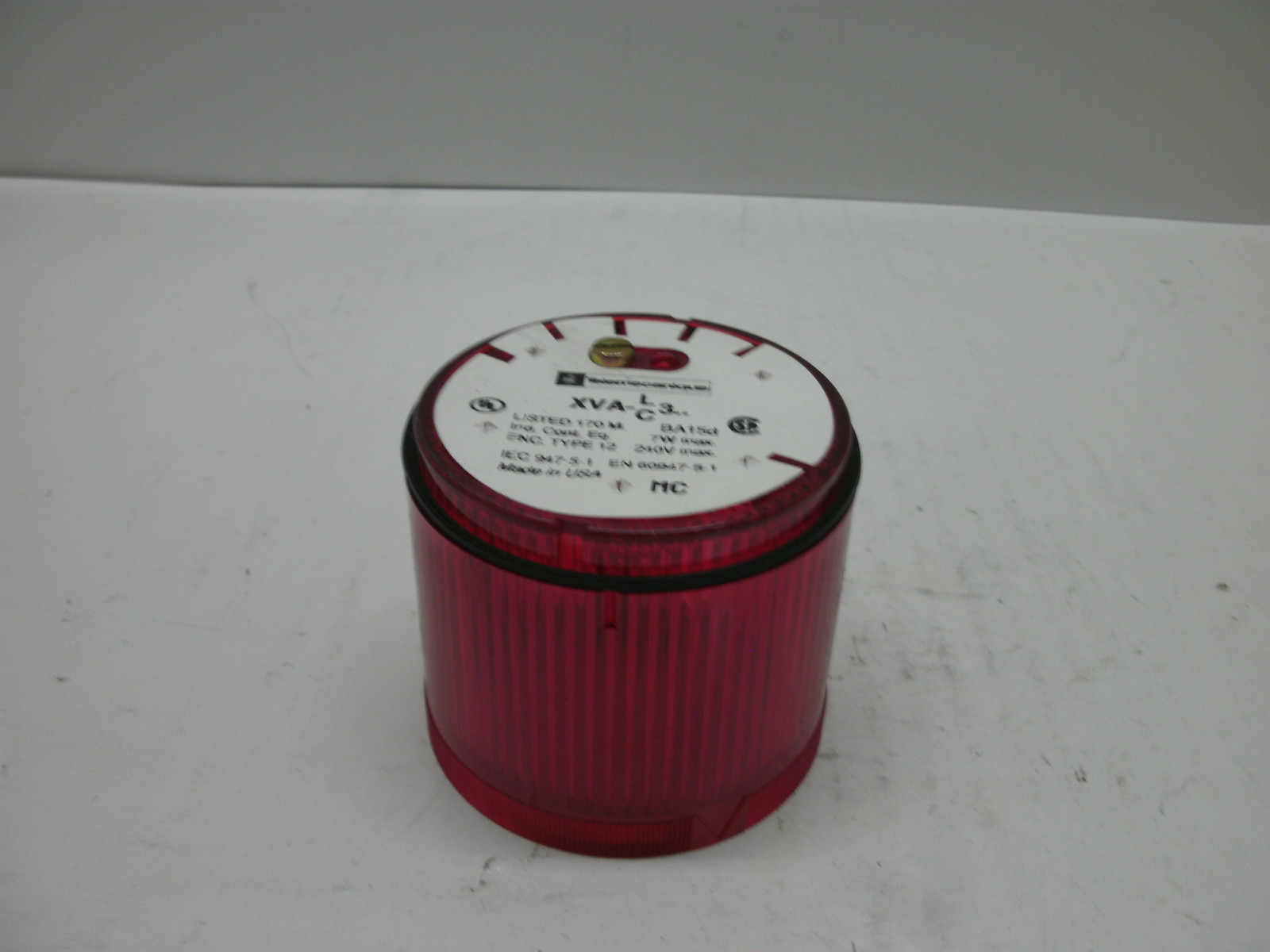 Telemecanique XVAC341 Red Stack Light 220 Volts 7 Watts for sale online ...