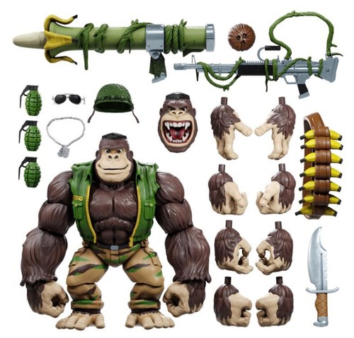 Super 7 Guerrilla Gorilla Monkey Teenage Mutant Ninja Turtles Figure ...