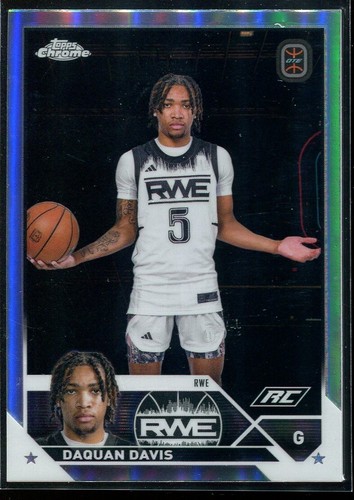 2023-24 Topps Chrome OTE Refractor Daquan Davis #24 RWE | eBay