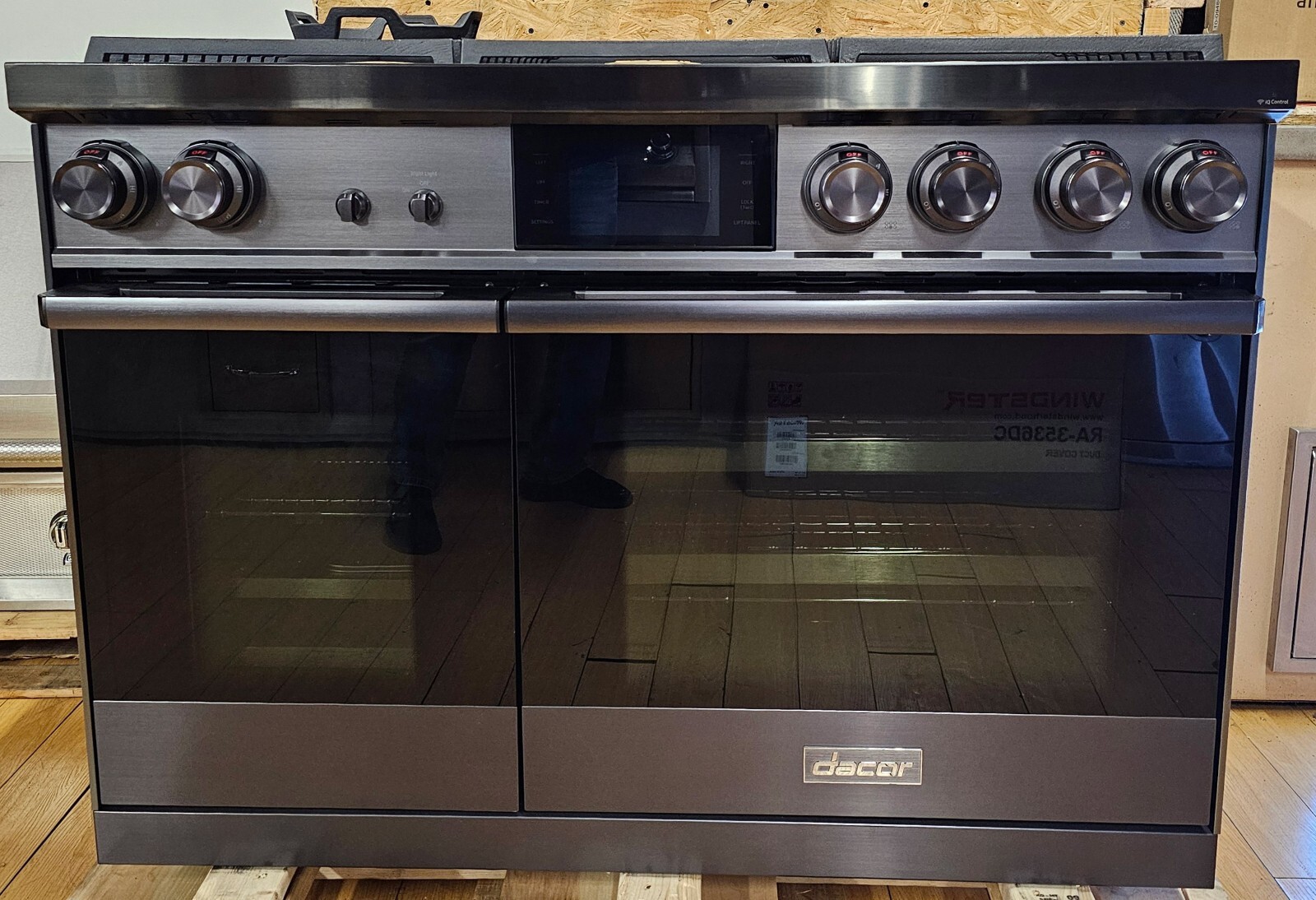 Dacor Contemporary DOP48M86DLM 48 Inch Freestanding Professional Dual ...