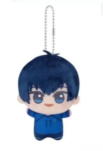 Blue Lock Season2 Yoichi Isagi Chibigurumi Chain Plush Doll Toy 110mm ...