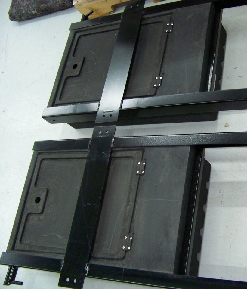 Lippert 175180 RV Double Under Chassis Storage Units (2x) 96" x 21" | eBay