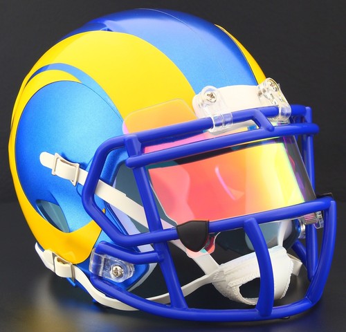 LOS ANGELES RAMS NFL Mini Football Helmet - the perfect CHRISTMAS TREE ...