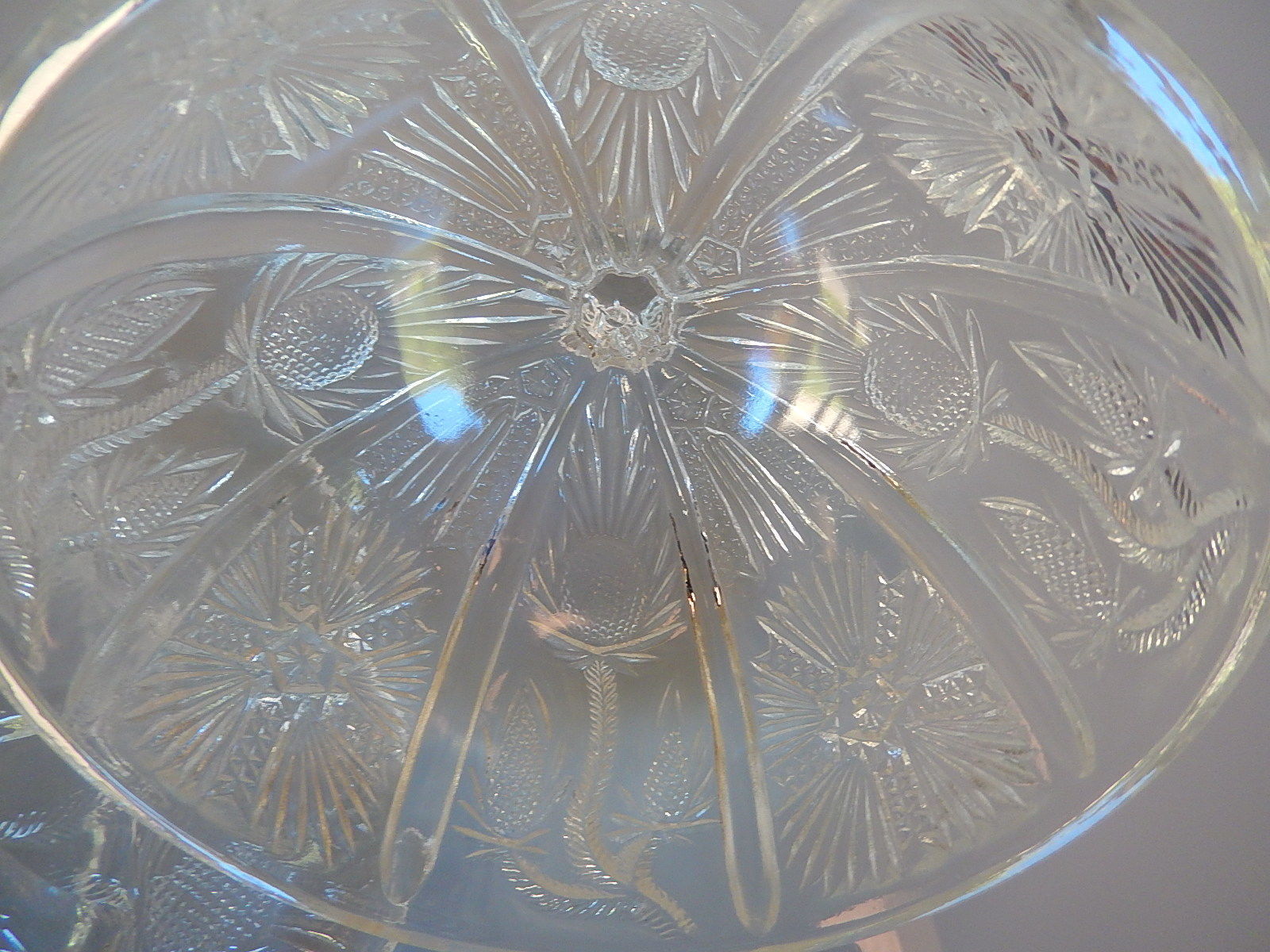 EAPG Pattern J.B. Higbee THISTLE Butter Dish by L.G. Wright 1960s | eBay