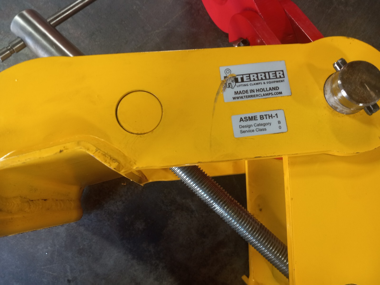 🇳🇱 Beam lifting clamp TERRIER/CROSBY TSRC UNIVERSAL 5 Ton, 2- 7.5 inch ...