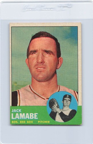 1963 Topps #251 Jack Lamabe Red Sox EX/MT *DA-C2907 | eBay
