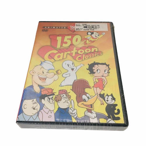150 Cartoon Classics (DVD, 2008,3 Disc Set) NEW SEALED RARE | eBay