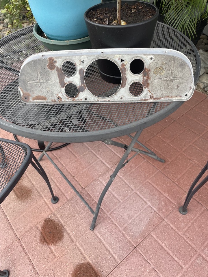 1957 1958 1959 1960 Ford Truck Instrument Cluster Face, (basil) | eBay