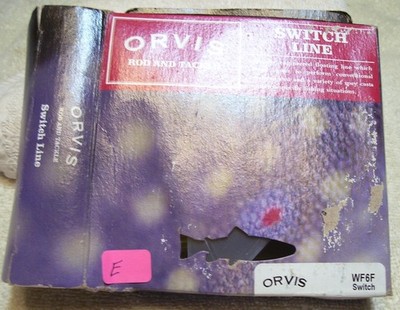 071225 FLY LINE ORVIS SWITCH LINE WF6F | eBay
