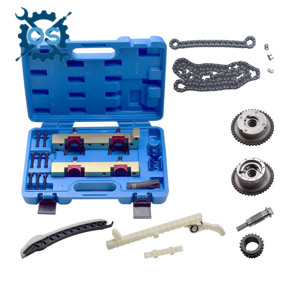 Timing Chain Kit Exhaust Intake Gear Tool For Mercedes Benz M270 M274 ...
