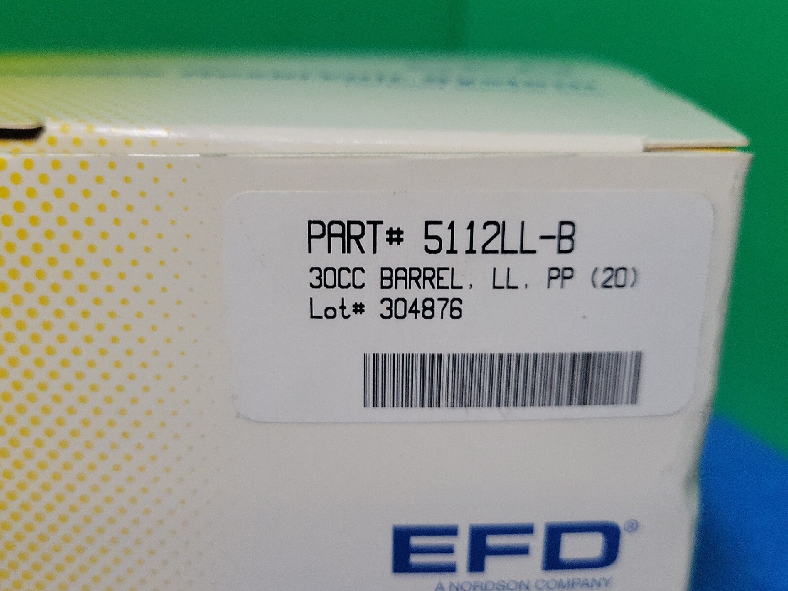 EFD 5112LL-B | 30cc Disposable Reservoir Ultra Dispensing Syringe ...