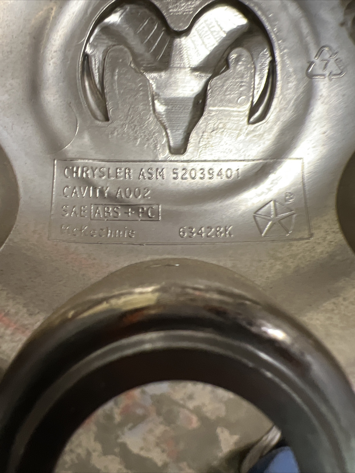 1999 Dodge Durango Center Caps 6 Lug Chrome OEM 52039401 Set of 4 | eBay