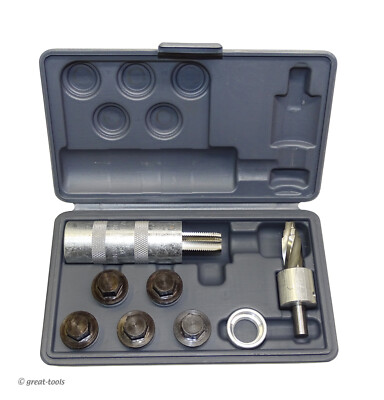 OIL PAN DRAIN PLUG RETHREADING KIT – automotive tool – rethreader ...