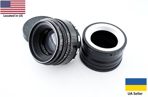 Belomo zebra Helios 44-2 58mm f/2 portrait lens M42/Sony E-mount ...
