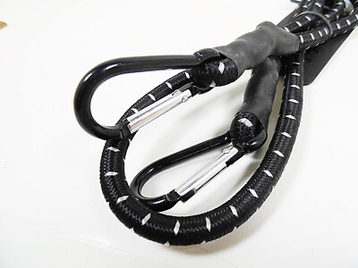 Bungee Cord Stretch Cords With Carabiner Clips 3.25 Feet Tie Downs ...