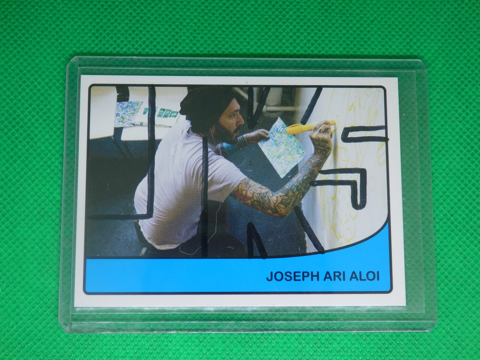 THE ART HUSTLE SERIES 1 AUTOGRAPHED JOSEPH ARI ALOI CARD | eBay