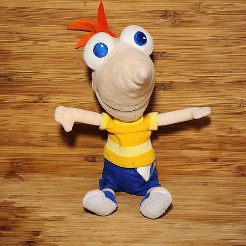 Disney Phinehas Flynn Plush Toy 10" | eBay