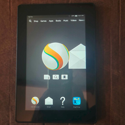 Amazon Fire Tablet HD, 3rd Gen, 7", Black, Model P48WVB4 - #20230912407 | eBay
