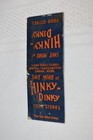 Hinky Dinky Food Stores Advertising 20 Strike Matchbook Cover | eBay