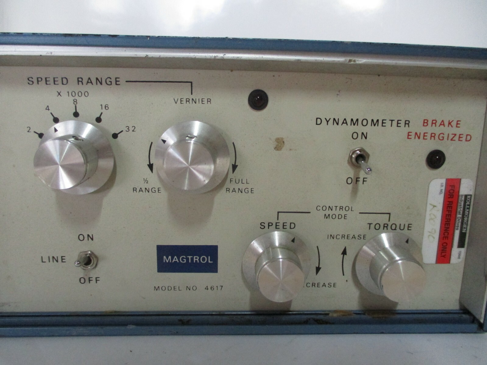 Magtrol Dynamometer 4617 115 VAC for sale online | eBay