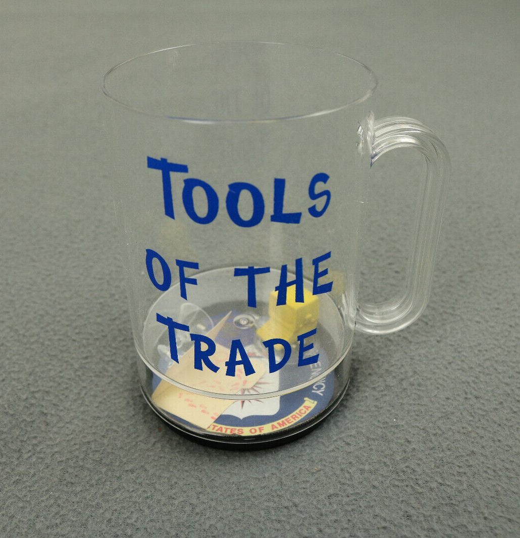 CIA Central Intelligence Agency Tools Of The Trade Plastic Stein Mug | eBay