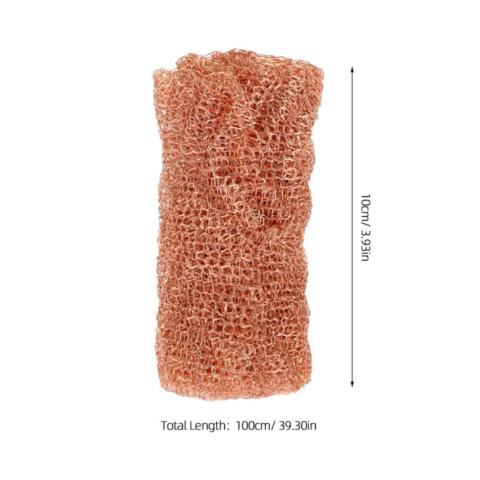 3 Rolls Copper Mesh Funnel Distilling Mesh Screen Pot Distilling Copper ...