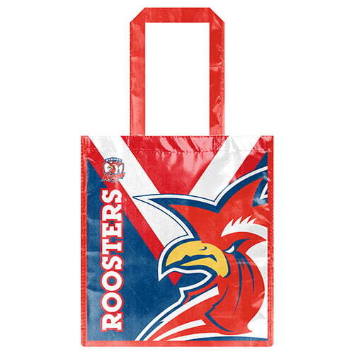 Sydney Roosters NRL Laminated Carry Shopping Grocery Bag Easter Gift ...
