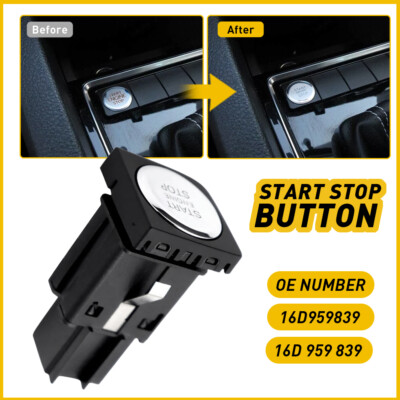 Car Engine Start Push Stop Switch Button For 2011-17 Volkswagen Jetta ...