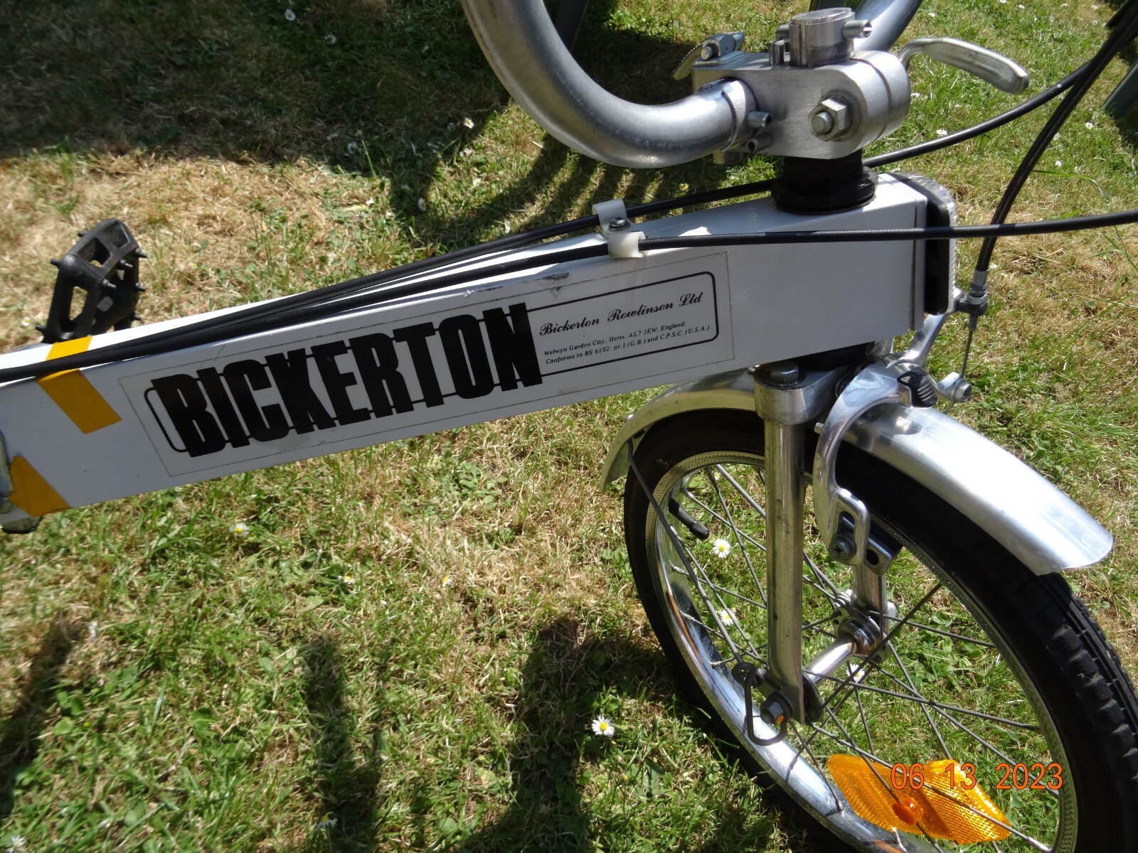 bickerton original folding bike used | eBay UK